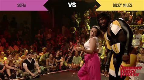 Sofia Vs Dicky Miles Top 12 Waacking Forever Summer Dance Forever