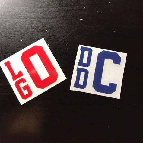 Stacked Monogram Decal Boy Monogram Male Monogram Monogram Decal