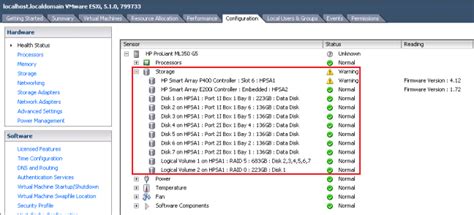 How To See Local Raid In Esxi 51 Vmfocus