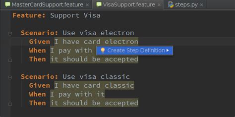 Feature Spotlight Behavior Driven Development In PyCharm The PyCharm Blog