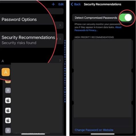 Detect Compromised Passwords In IOS On IPhone And IPad