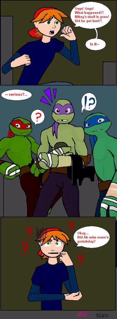 The Turtles Without Their Shells Teenage Ninja Turtles Teenage