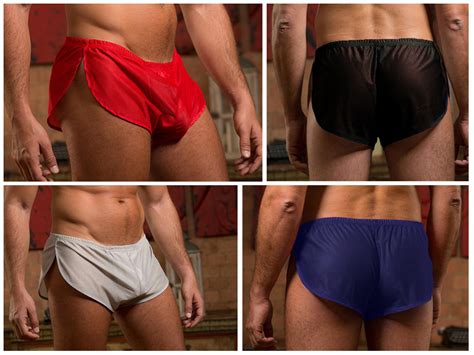 Muscle Alive Mens Extreme Mesh Shorts With Large Split Sides Color