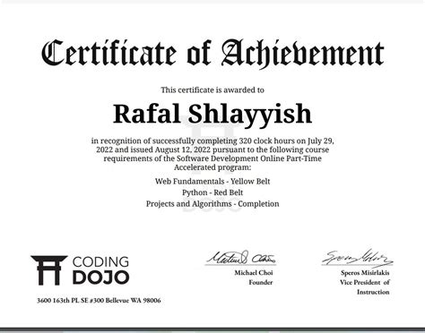 Rafal Jawad On Linkedin Codingdojo Webdevelopment