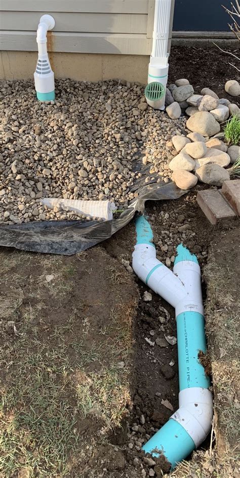 Diy Water Drainage Solutions For Downspout And Sump Pump Discharge Pipe