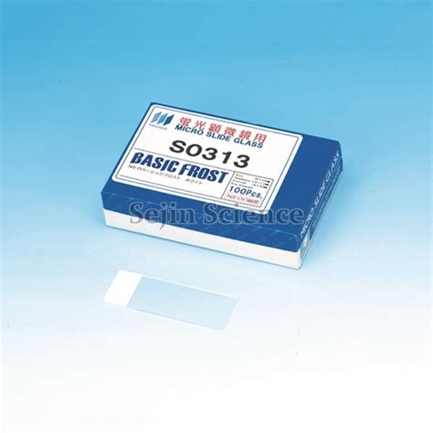 Hma S0313 무형광 슬라이드 글라스 ﻿100 Pk Matsunami 세진과학