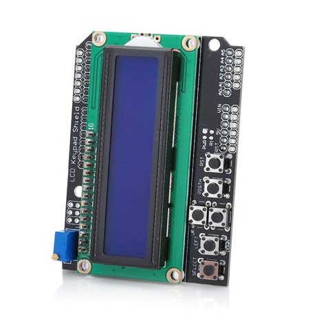 niteo lcd 1602 keypad shield extension panel for arduino due uno r3 me