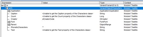 Excel Why Characterscount Property Fails When The Cell Value Is