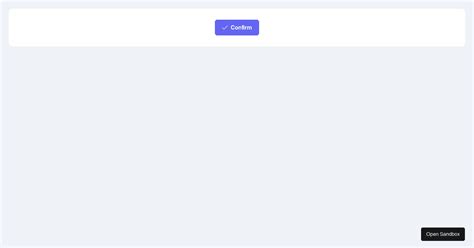 Primereact Confirmdialog Pass Through Codesandbox