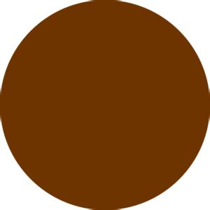 Brown Circle Clipart