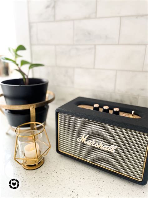 Marshall Bluetooth Speaker Crisp And Clear Sound