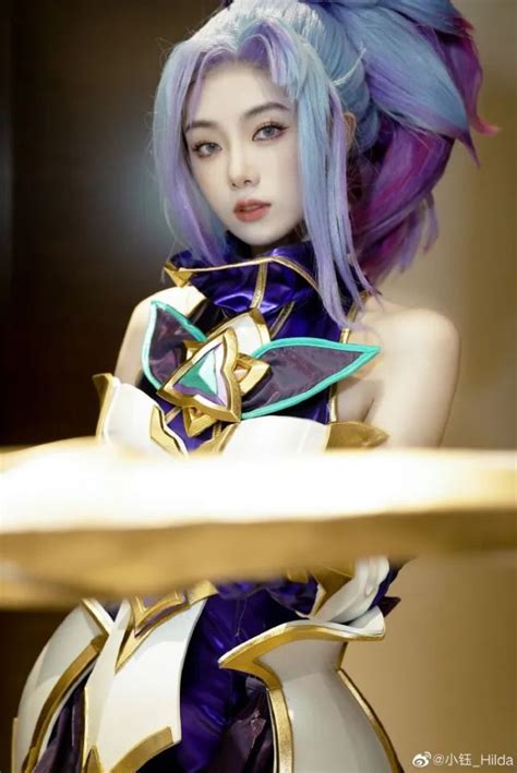 小钰分享cos图：星之守护者阿卡丽腾讯新闻