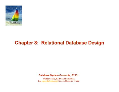 Slide In Chapter 8 Database System Concepts 6thed ©silberschatz Korth And Sudarshan Db Book