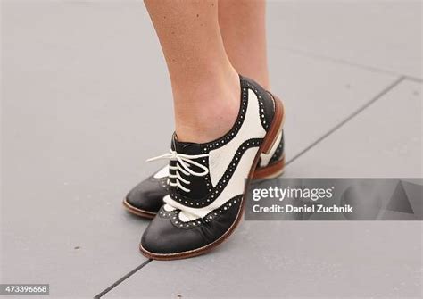 Actress Mallory Culbert Is Seen Wearing Vintage Oxfords At Frieze New News Photo Getty Images