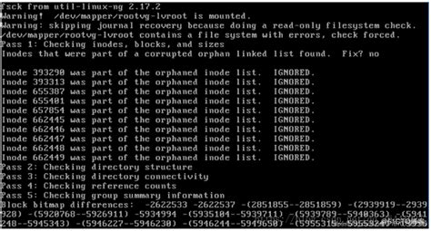 Fsck命令修复linux文件系统fsck F Reboot Csdn博客 Fsck命令修复linux文件系统fsck F Reboot Csdn博客