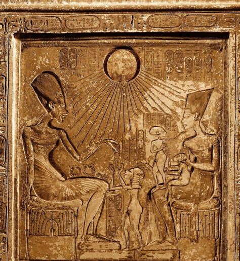 Sun Hieroglyph Sun God Aten Egypt Sun Disk Ancient Egyptian Art