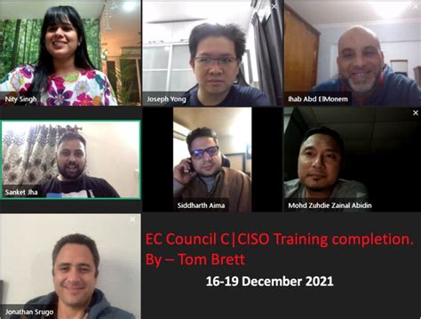 Pooja V Joshi On Linkedin Training Cybersecurity Cciso