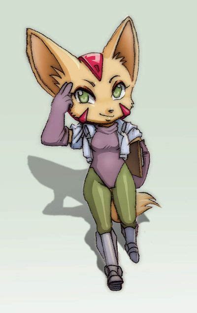 Fara Phoenix Fanart Star Fox Furry Anime
