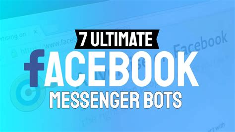 7 ultimate facebook messenger bots for business all are free kwebby