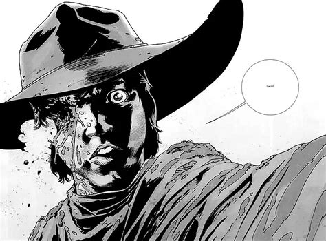 Walking Deads Carl Losing His Eye Was A Secret Reference To A Dark