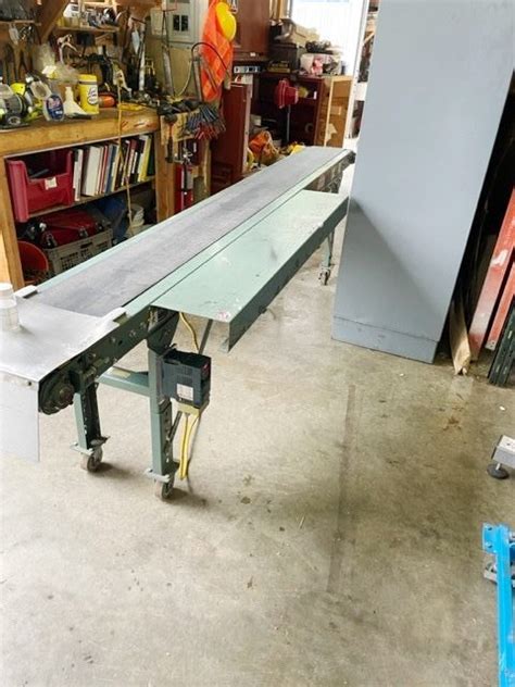 Sold Hytrol Belt Conveyor W Vary Speed Reliance Mn 60 A C Programmable Speed Controller Gpi