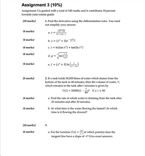solved assignment 3 is graded with a total of 100 marks and