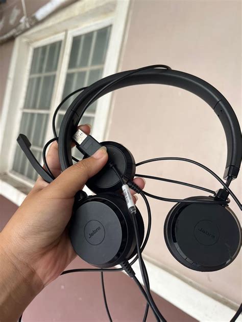 Jabra Noise Cancelling Audio Headphones Headsets On Carousell