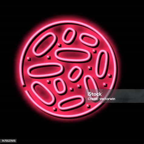 락토바실러스 프로바이오틱스 네온 글로우 아이콘 일러스트 레이 션 건강관리와 의술에 대한 스톡 벡터 아트 및 기타 이미지 건강