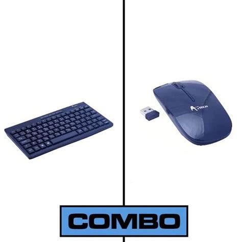 Combo Of A Tech Wireless Keyboard Mouse Daraz Com Bd