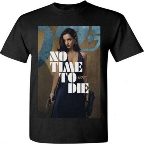 No Time To Die 007 Movie Ana De Armas Shirt Hoodie Long Sleeve