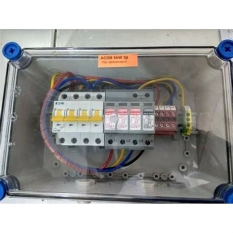 5 Kw Solar Acdb Box At ₹ 1300 Piece In Waghodia Id 2853530506288