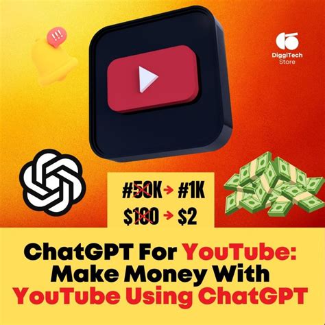Buy Chatgpt For Youtube Make Money With Youtube Using Chatgpt By