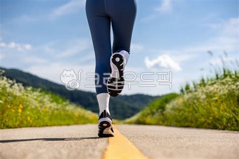 운동 마라톤 달리기 런닝 조깅 사진이미지일러스트캘리그라피 Ddong작가