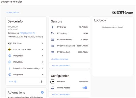 Home Assistant And Esphome Easy Electricity Meter Integration Irrgang Dev