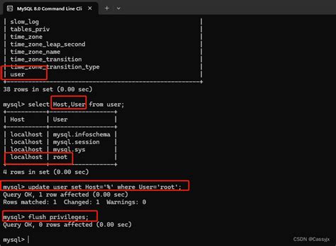 配置mysql允许远程连接 mysql允许root远程登录 csdn博客