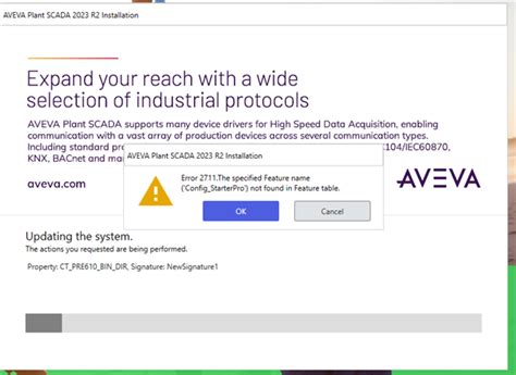 Error 2711 When Uninstall Plant Scada 2023 R2 Aveva™︎ Plant Scada Heroes Hq Hmi Scada