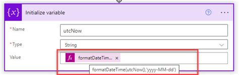 Power Automate Utcnow Function Power Automate Formatdatetime