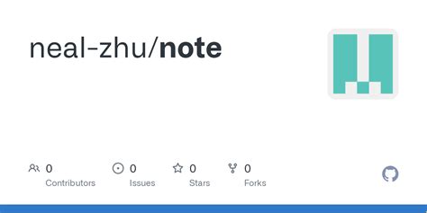 GitHub Neal Zhu Note