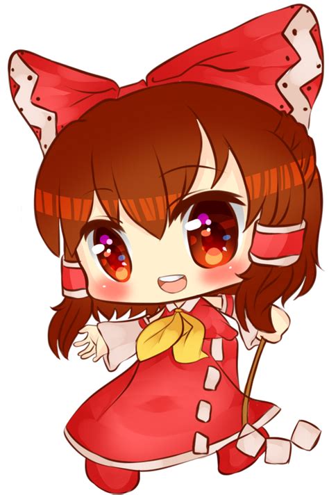 Chibi Reimu By Yayaosan On Deviantart