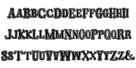 Dungeons And Dragons Logo Font Marilu Cote