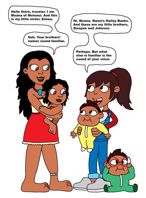 Moana Hailey And Their Siblings By Blackrhinoranger On Deviantart