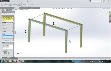 How To Make A Frame In Solidworks Grabcad Tutorials