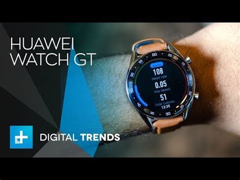 Huawei Watch GT - Hands On Review - YouTube