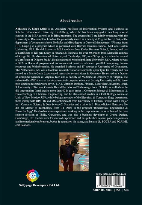 Bioinformatics Big Data And Machine Learning In Biochemical Pathways Iip Store