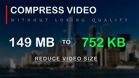 How To Compress Video File Size Without Losing Quality Youtube