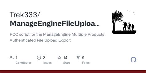 Github Trek Manageenginefileuploadexploit Poc Script For The Manageengine Multiple