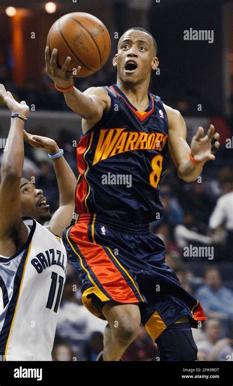 Golden State Warriors Guard Monta Ellis Soars To The Basket For Two