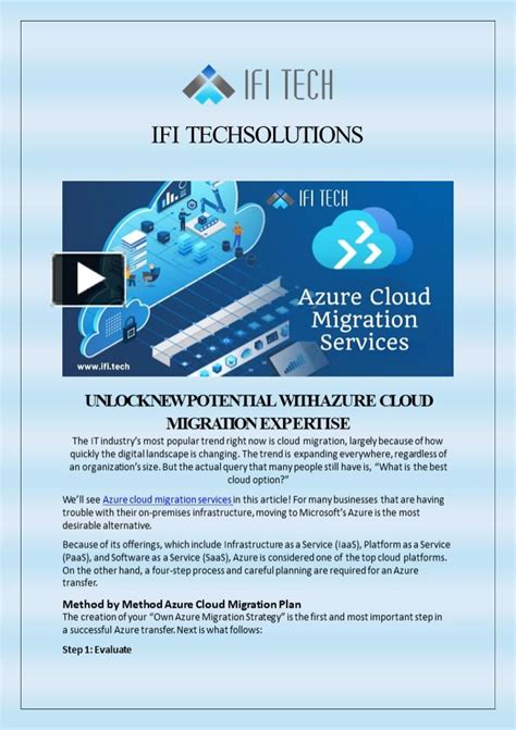 Ppt Unlock New Potential With Azure Cloud Migration Expertise Powerpoint Presentation Free