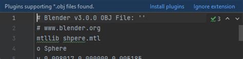 Wavefront Obj Intellij Ides Plugin Marketplace