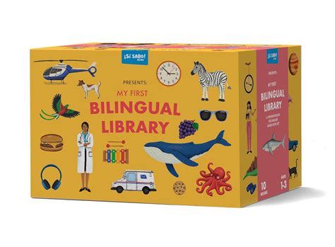 My First Bilingual Library A Spanish English Vocabulary Board Book Set